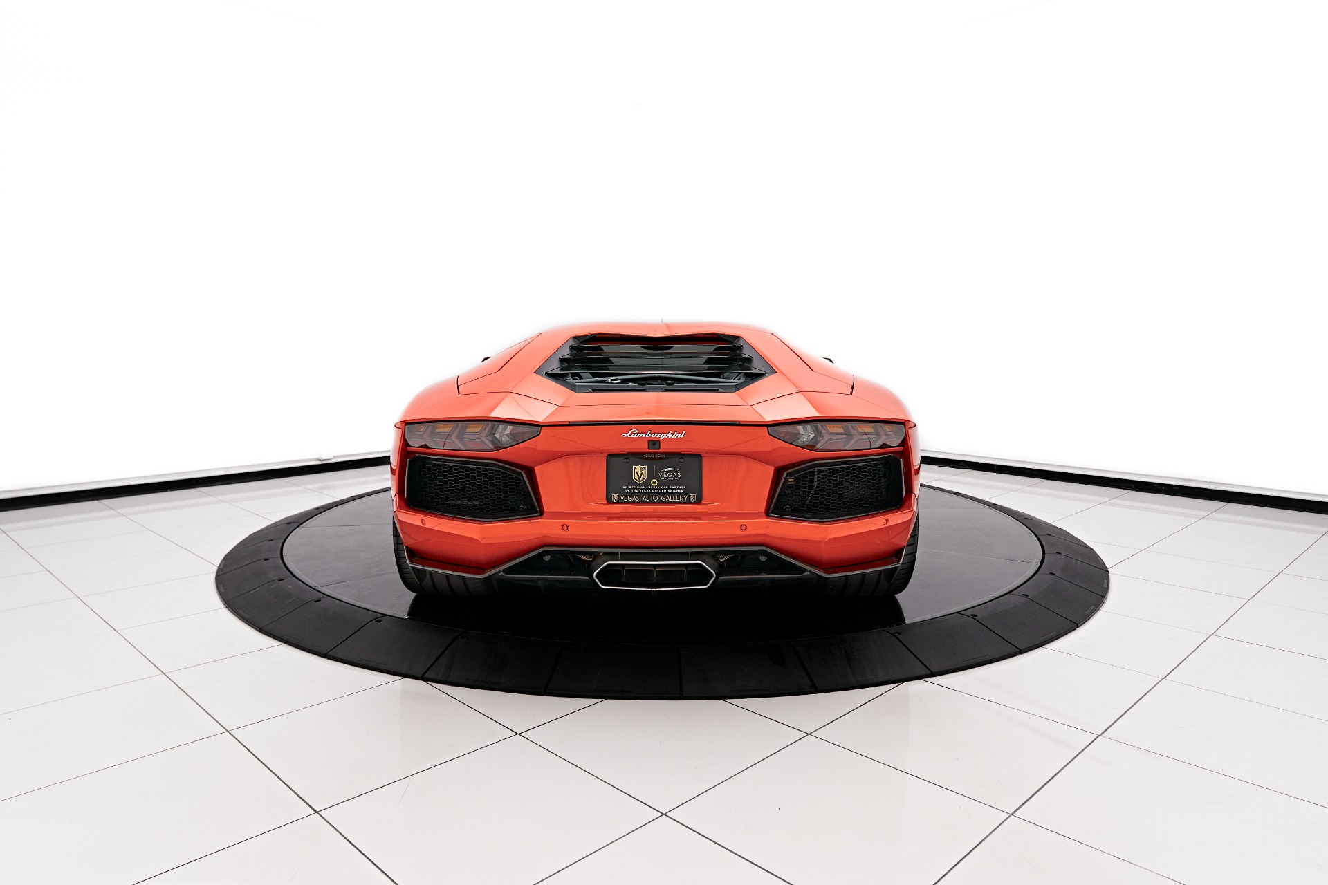 Lamborghini Aventador Back View Lamborghini's New Aventador S Basks In