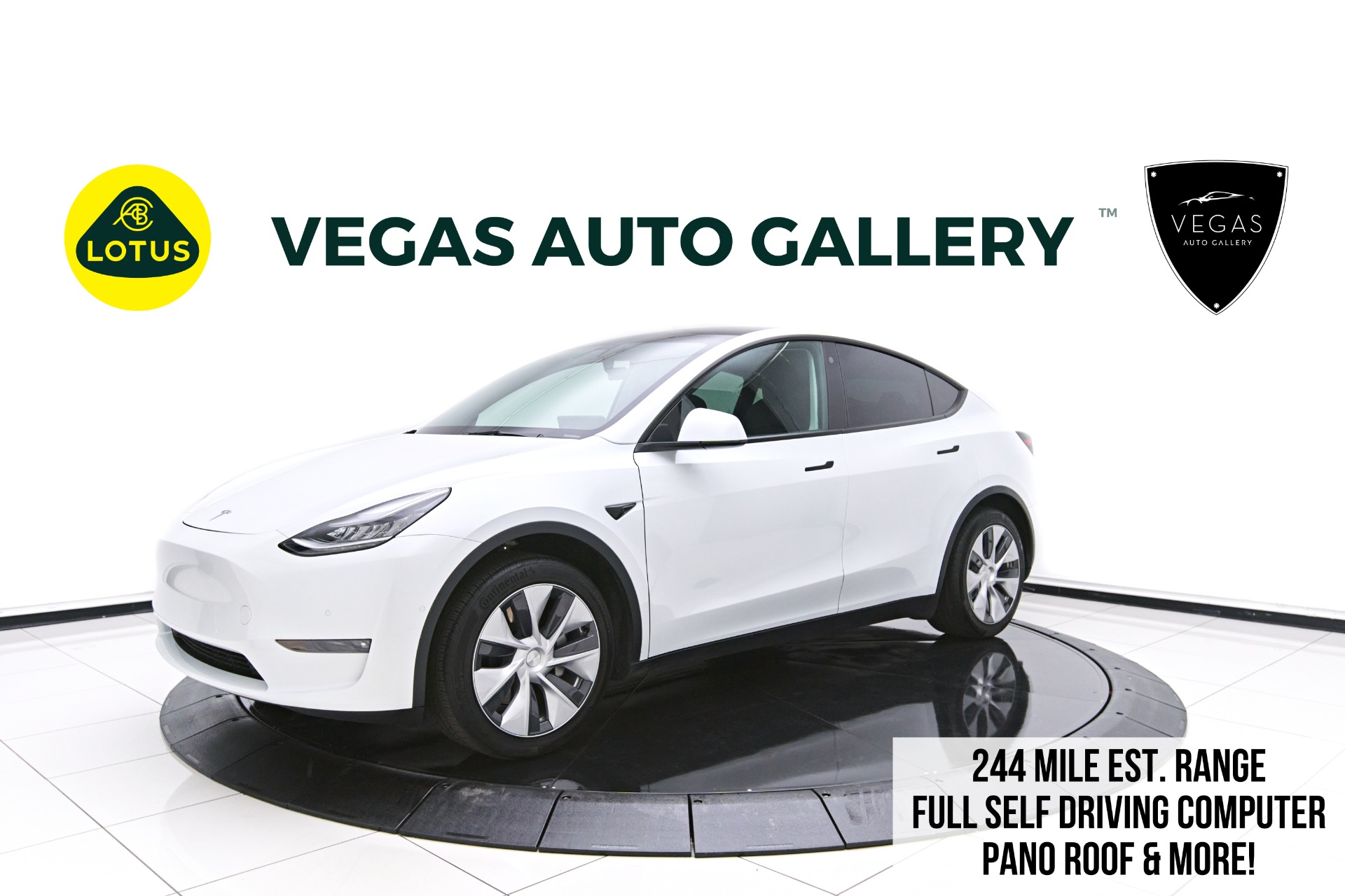 Used 2021 Tesla Model Y Standard Range For Sale Sold Lotus Cars Las Vegas Stock V109682