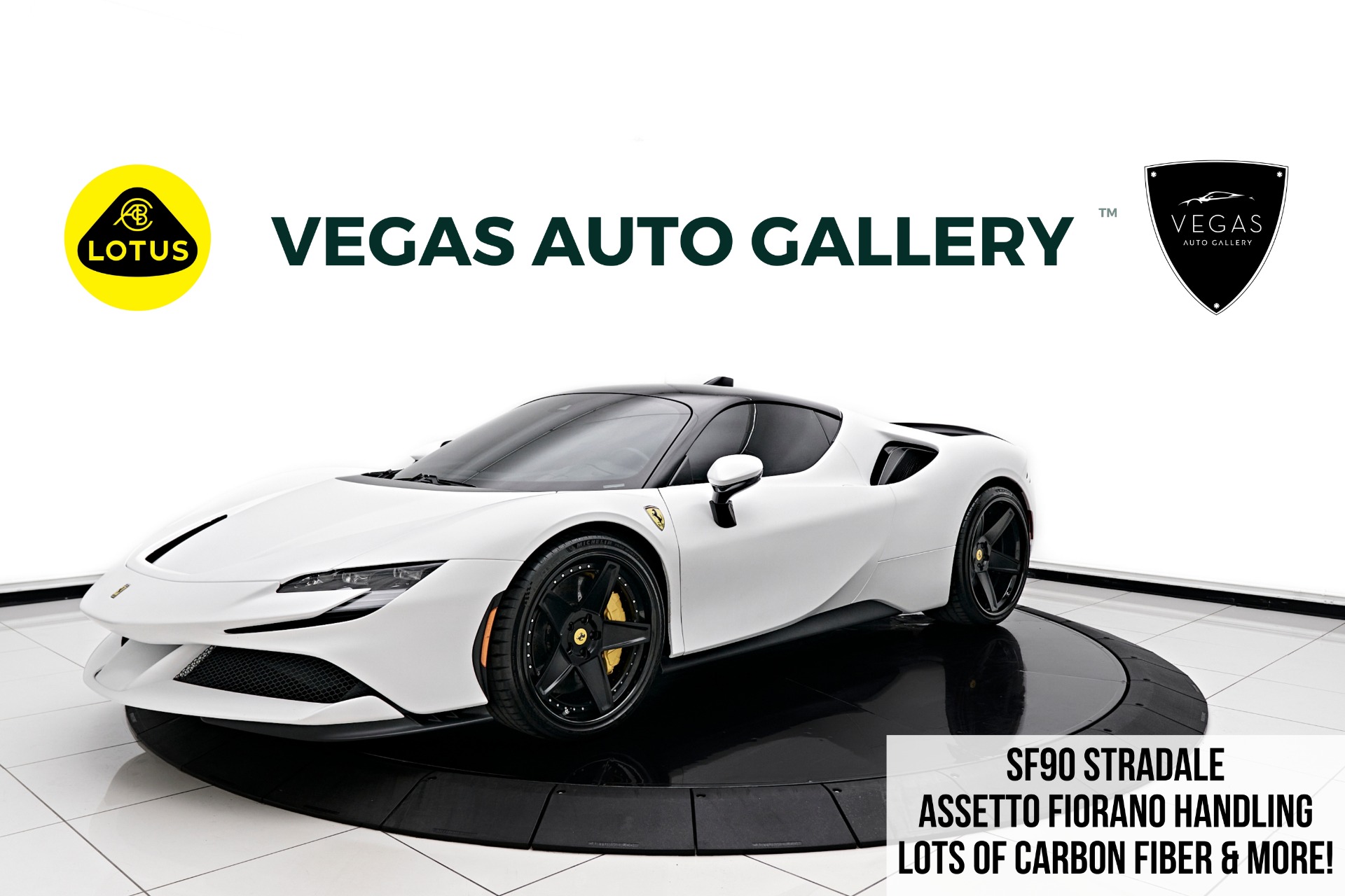 Used 2021 Ferrari SF90 Stradale For Sale (Sold) | Lotus Cars Las Vegas ...