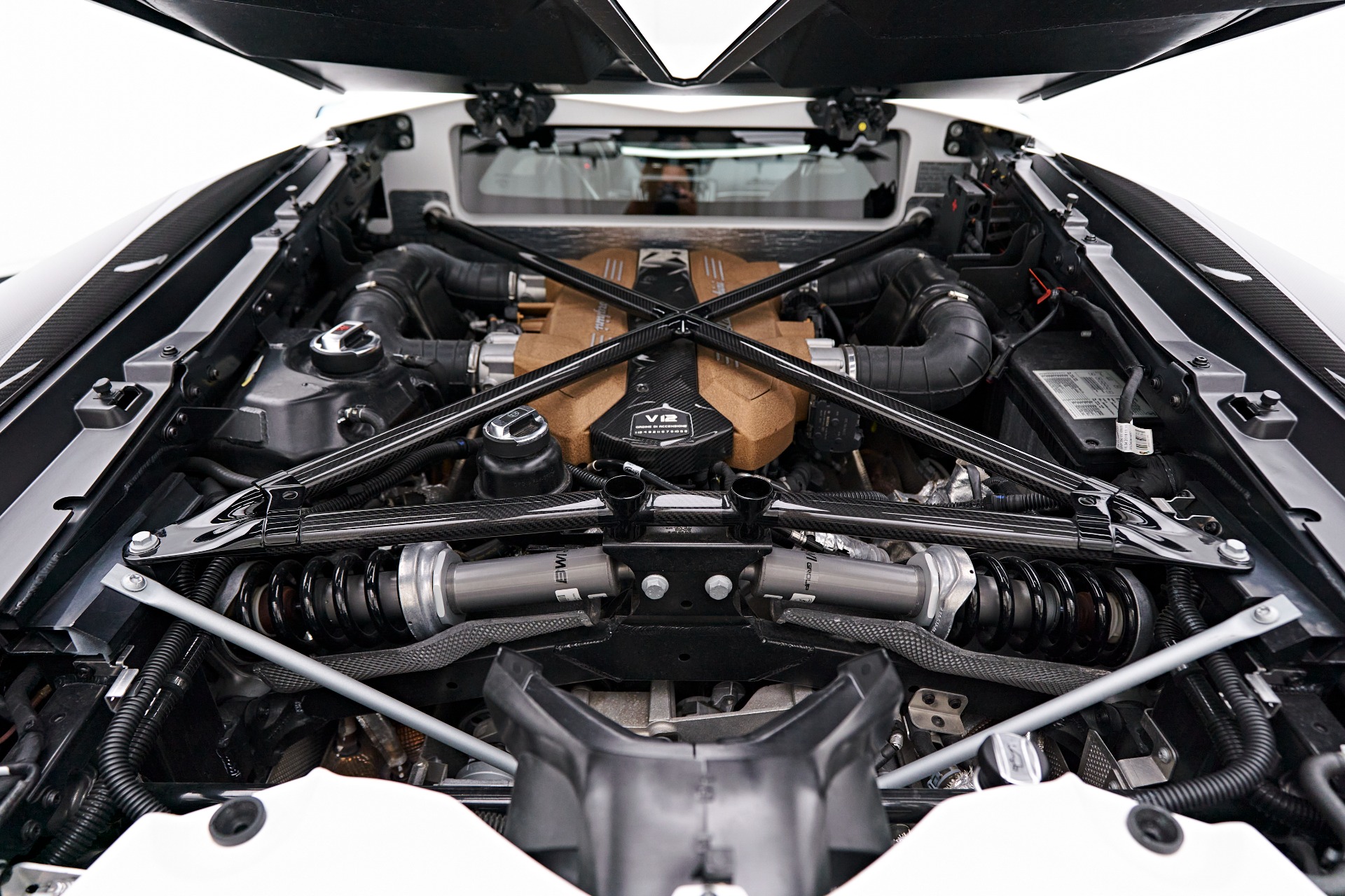 Lamborghini Aventador Engine Side View