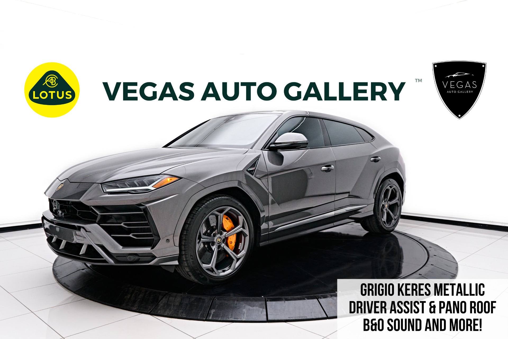 Used 2021 Lamborghini Urus Base For Sale ($254,800) | Lotus Cars Las ...