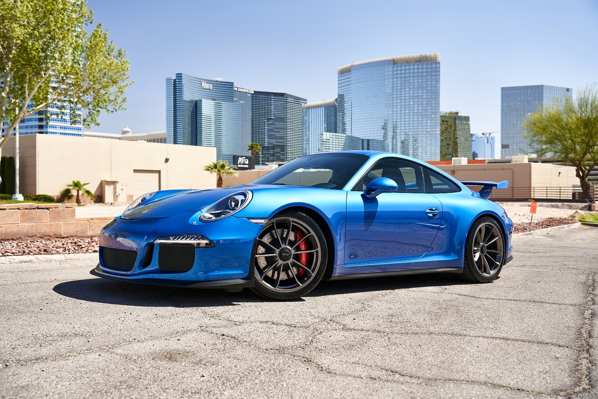 Porsche 911 Gt3 Blue