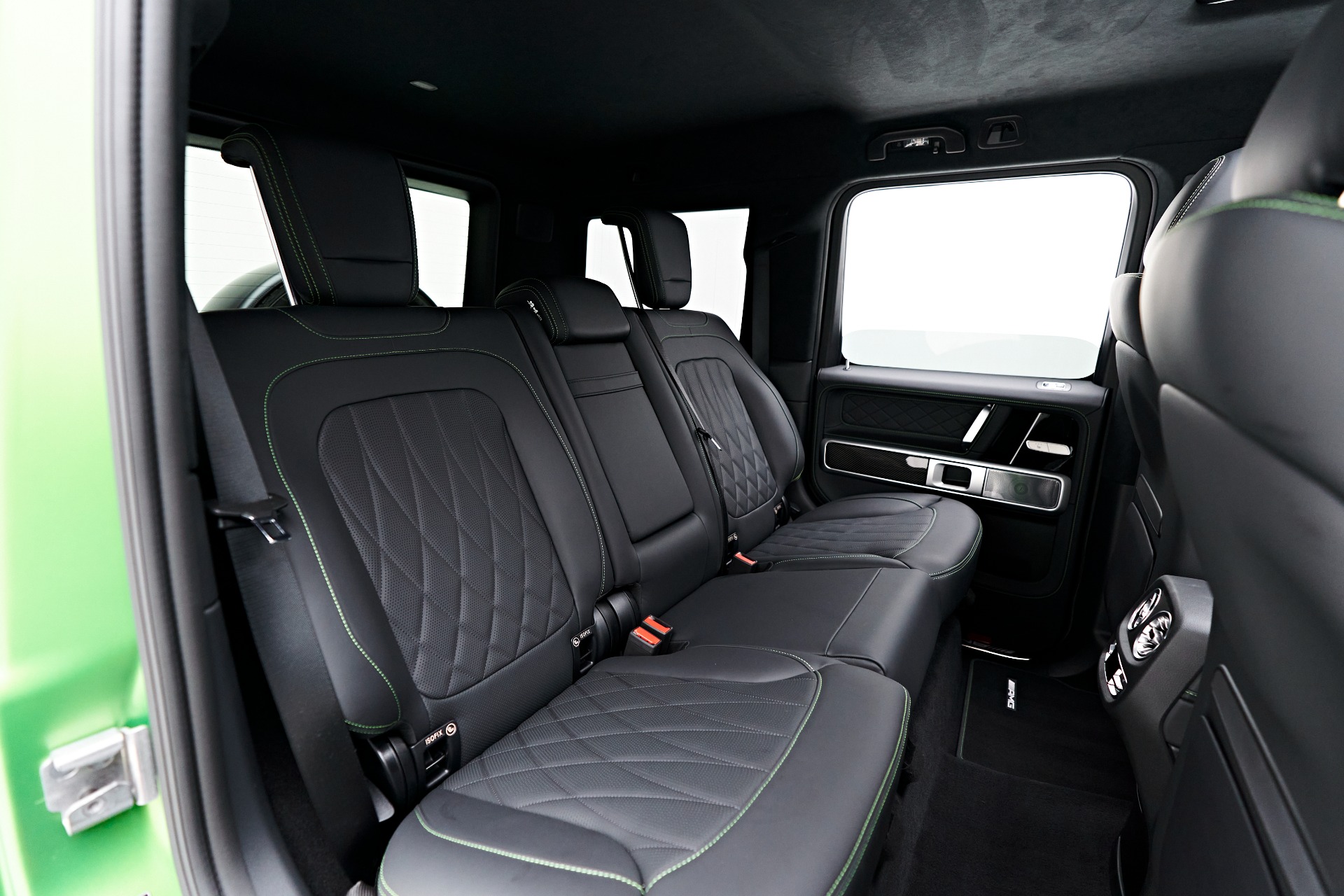 Black Mercedes G Class 2022 Interior