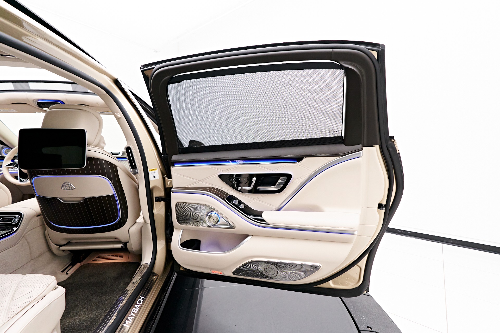 2022 S Class Rear Interior