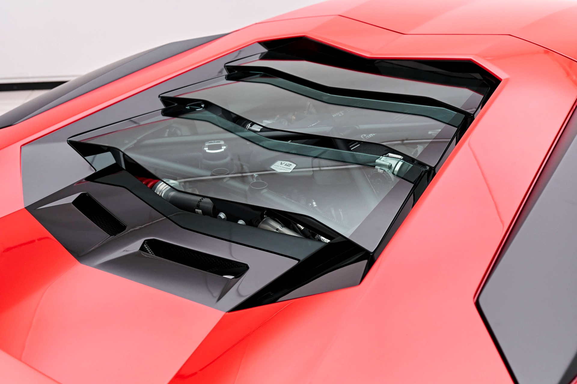 Lamborghini Aventador Engine Bay