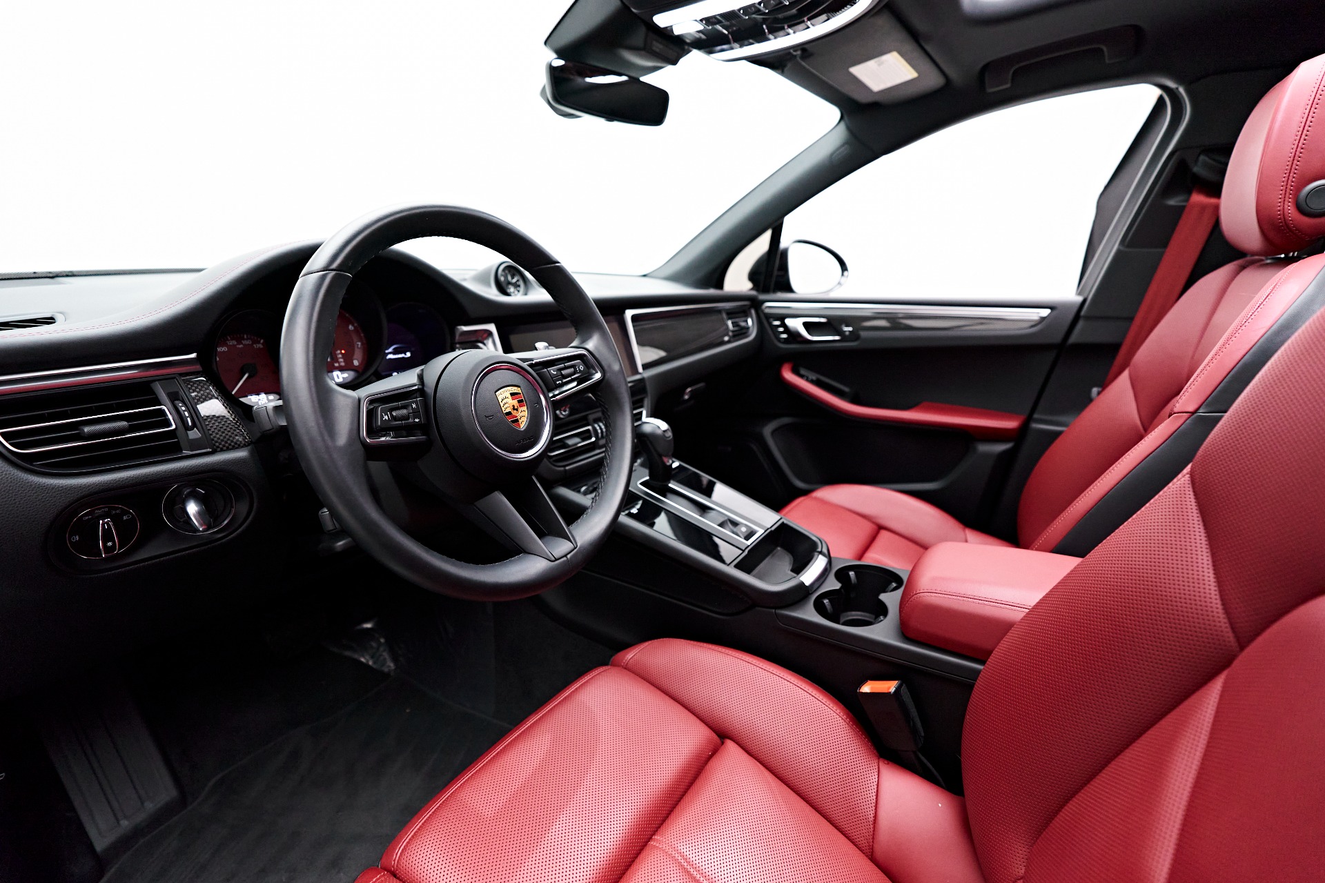 Porsche Macan Red Interior