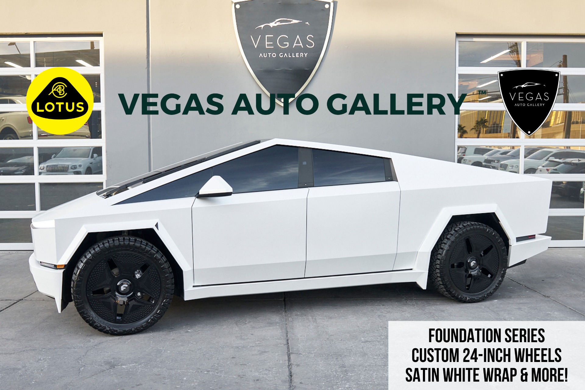 Used 2024 Tesla Cybertruck Base For Sale (Sold) | Lotus Las Vegas Stock ...