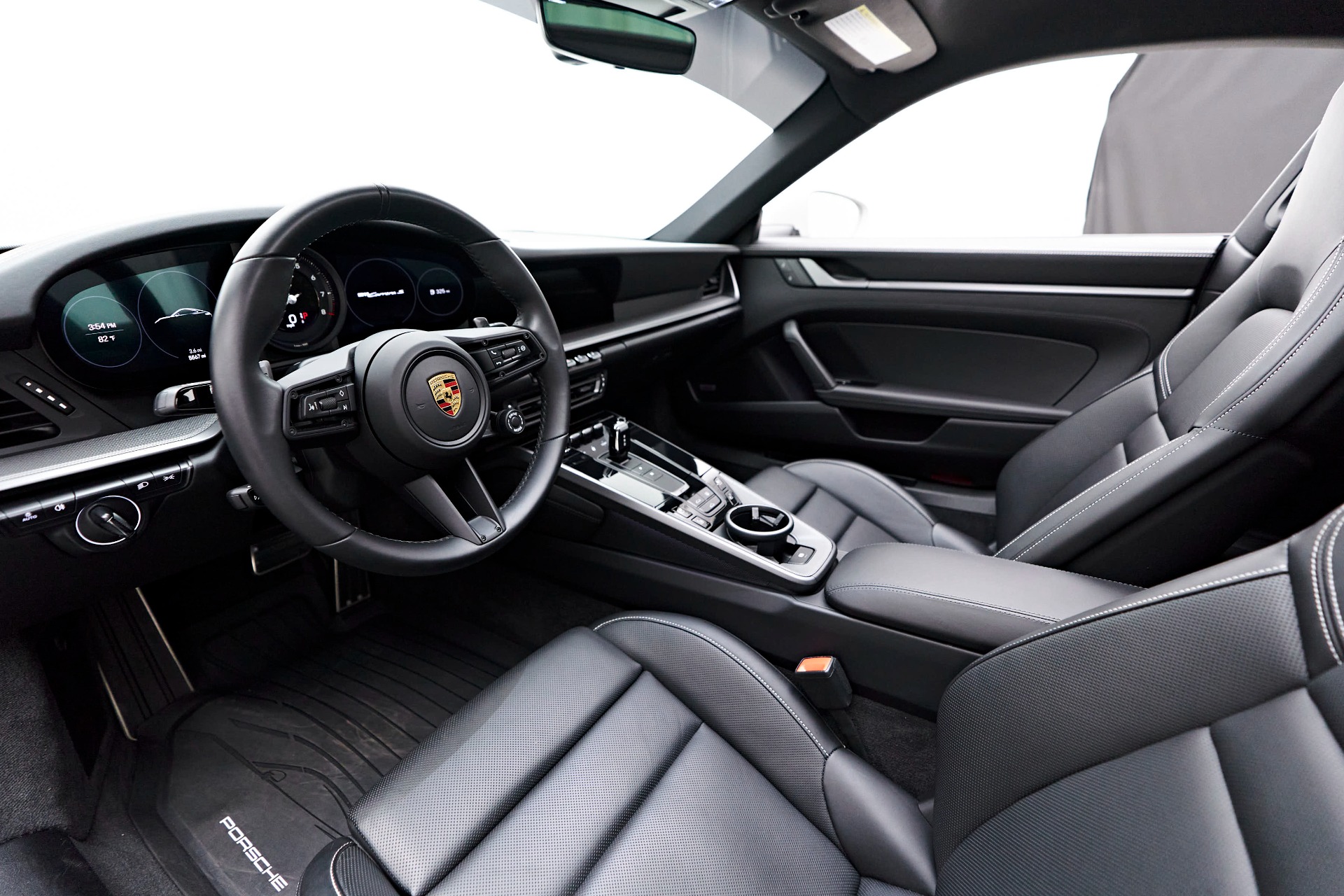 Interior Del Porsche 911 Carrera