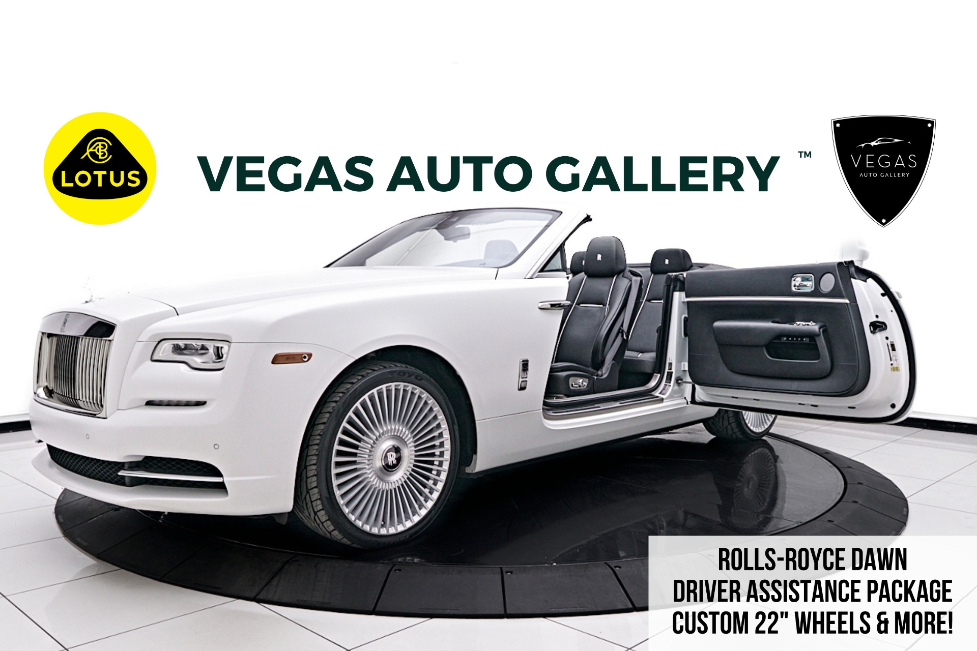 Rolls Royce Dawn Steel Hood White