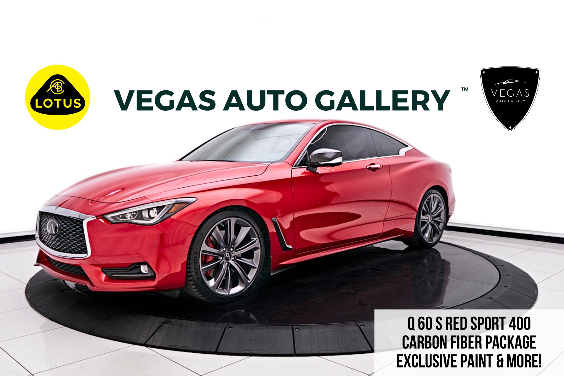2020 Infiniti Q60 Red Sport For Sale