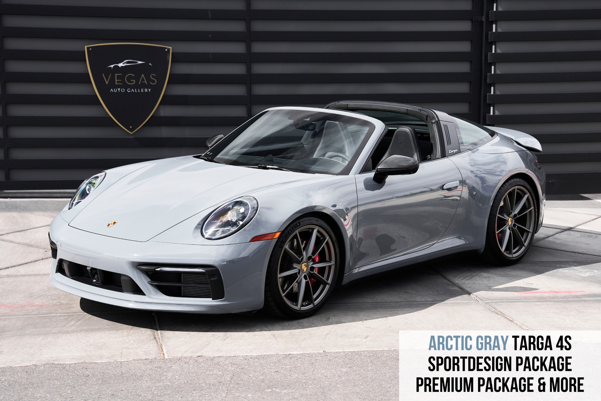 Porsche 911 Targa Arctic Grey