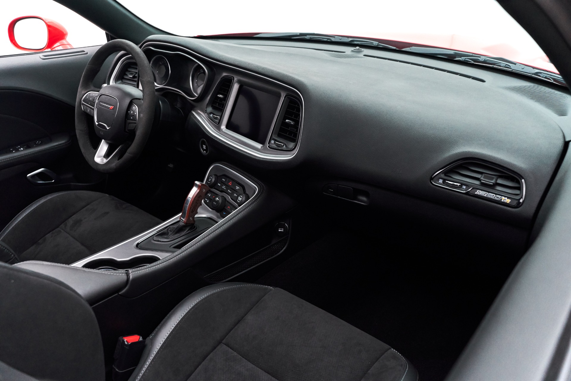 Scat Pack Challenger Black Interior